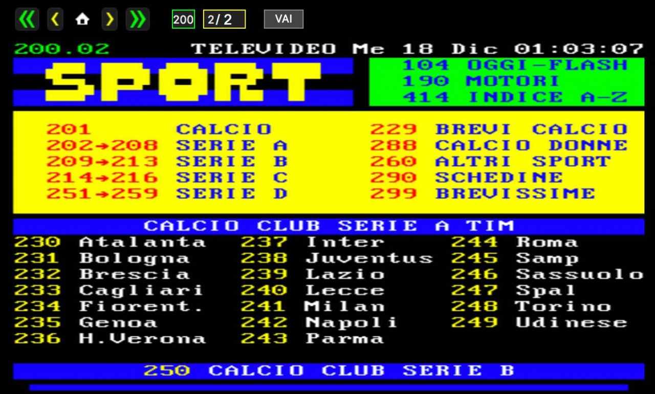 Televideo Rai: come seguire live la serie b tim | Calcio e Finanza