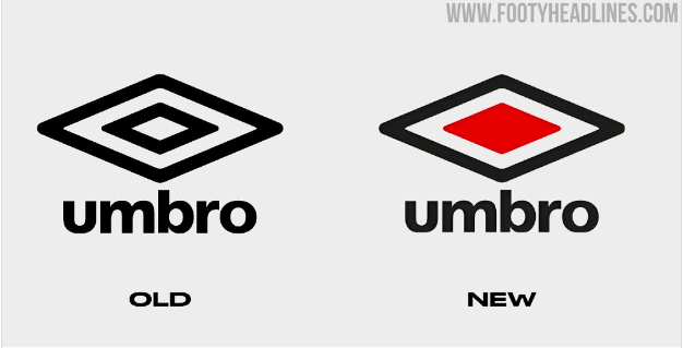 Umbro celebra il centenario: nuovo logo e ritorno al passato
